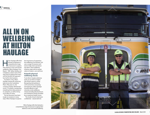 Achieving the gold standard in Health and Safety - Hilton Haulage